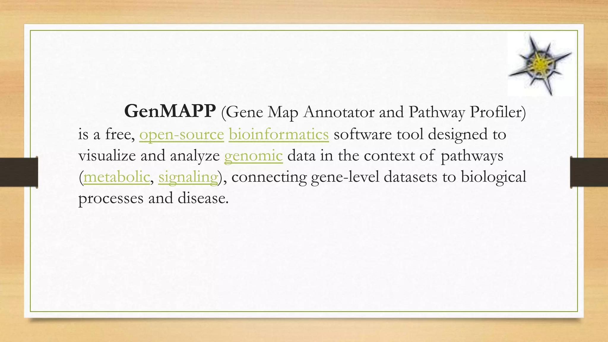 Network and pathway visualization tools | PPT