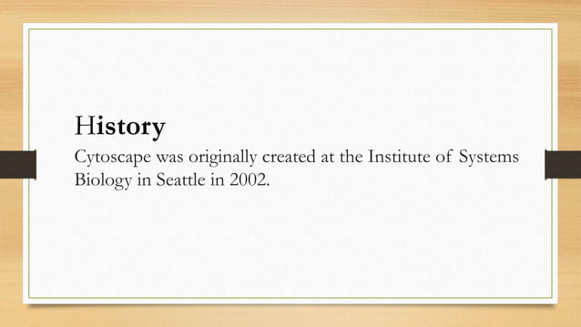 Network and pathway visualization tools | PPT | Free Download