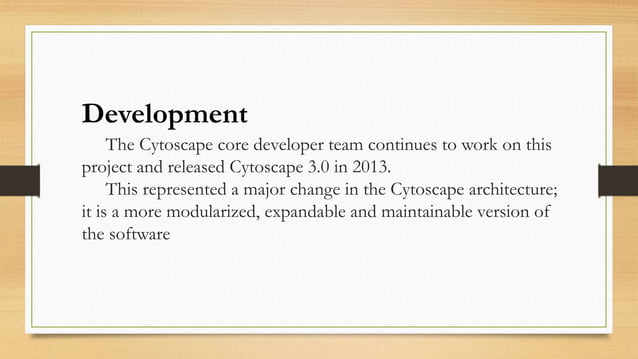 Network and pathway visualization tools | PPT