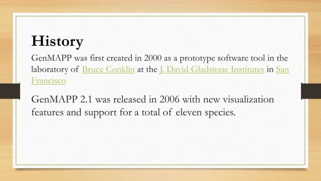 Network and pathway visualization tools | PPT