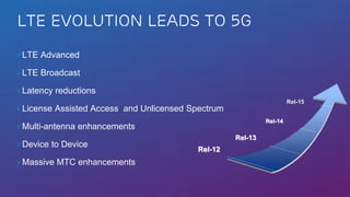 Network and Technology Evolution to 5G | PDF
