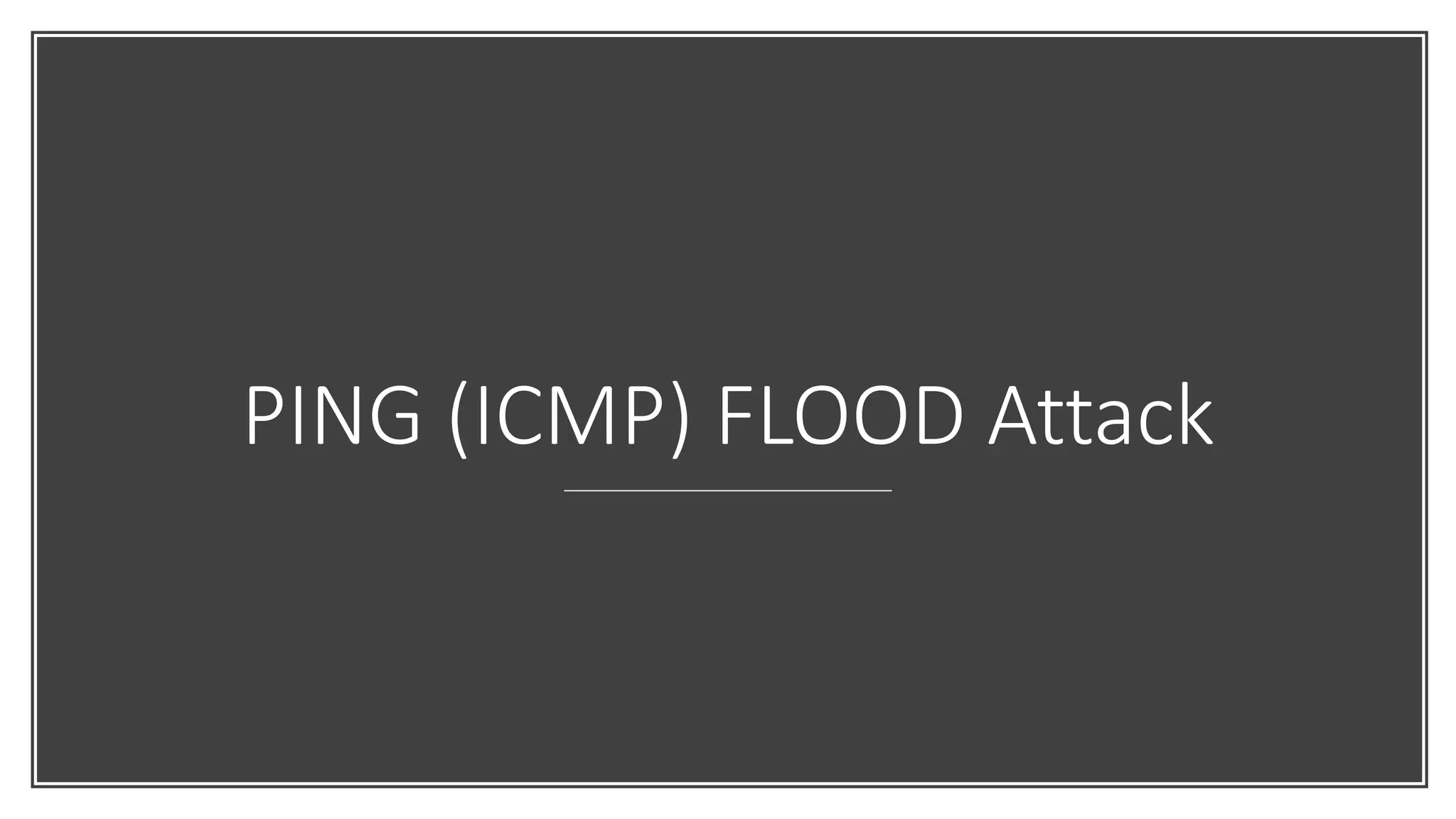 Network And Application Layer Attacks Ppt