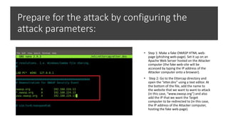 Network And Application Layer Attacks | PPT