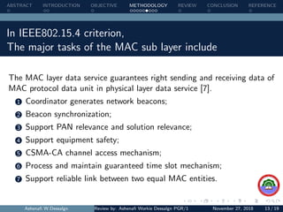 Research on Architecture on cross-layer MAC Protocol for WSN | PPT