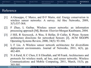 Research on Architecture on cross-layer MAC Protocol for WSN | PPT