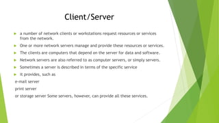 Network archetecture | PPT