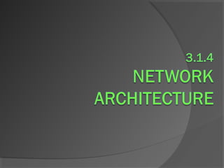 Network architecture | PPT