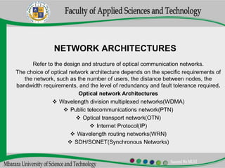 NETWORK ARCHITECTURES.ppt