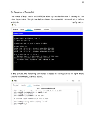 Network assignment on project design | PDF | Free Download