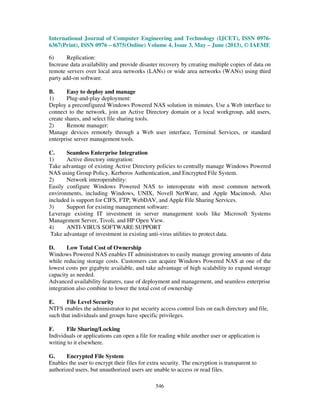 Network attached storage different from traditional file servers ...