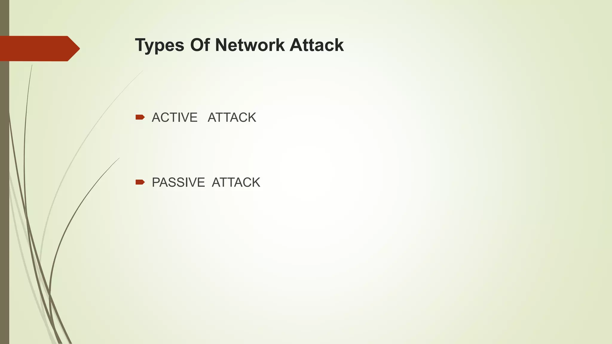 Network attacks | PPTX