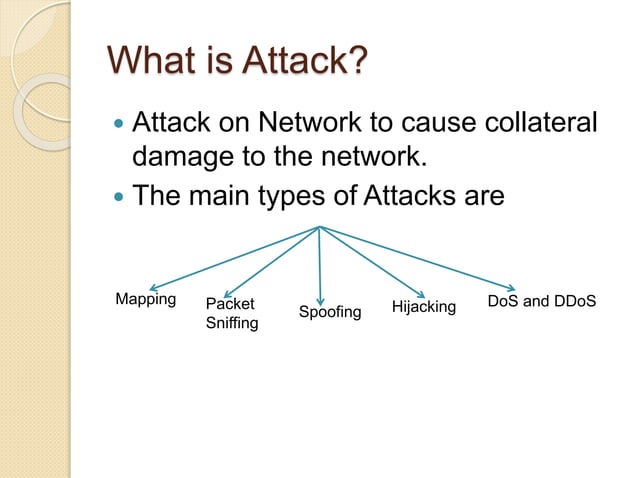 Network Attacks and Countermeasures | PPTX