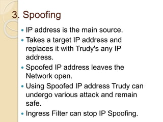 Network Attacks and Countermeasures | PPTX