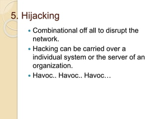 Network Attacks and Countermeasures | PPTX