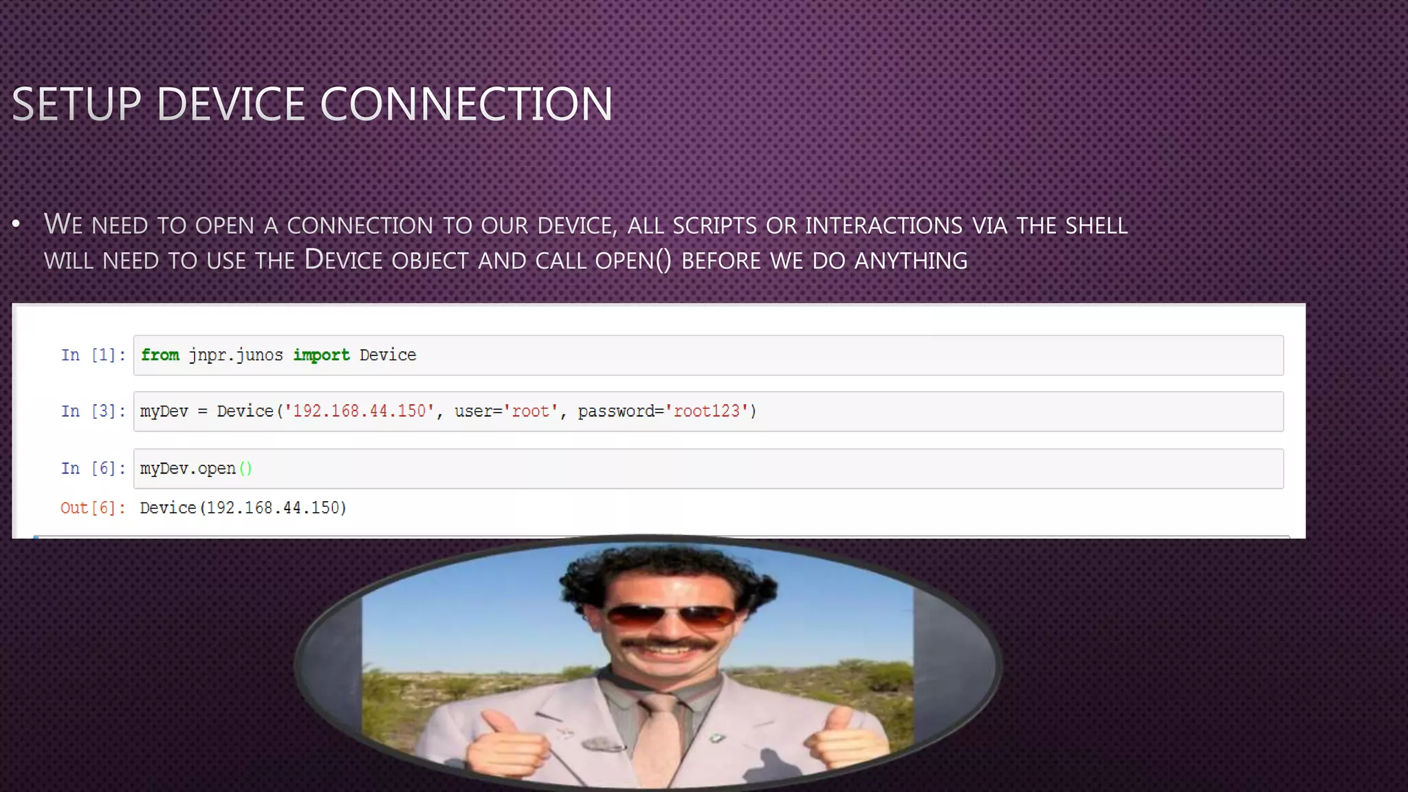 Network automation via py ez | PPT