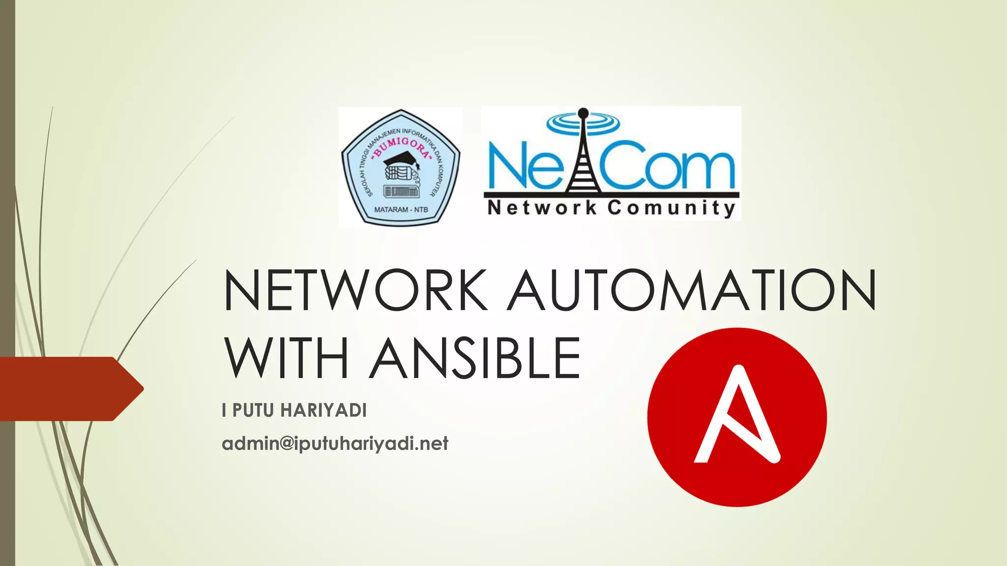 Network Automation with Ansible | PDF