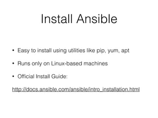 Network Automation with Ansible | PDF | Cloud Computing | Internet