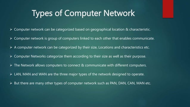 CCNA computer Network Basics and network types.pptx | Computer ...