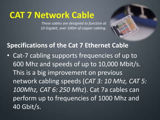 Network cable | PPTX