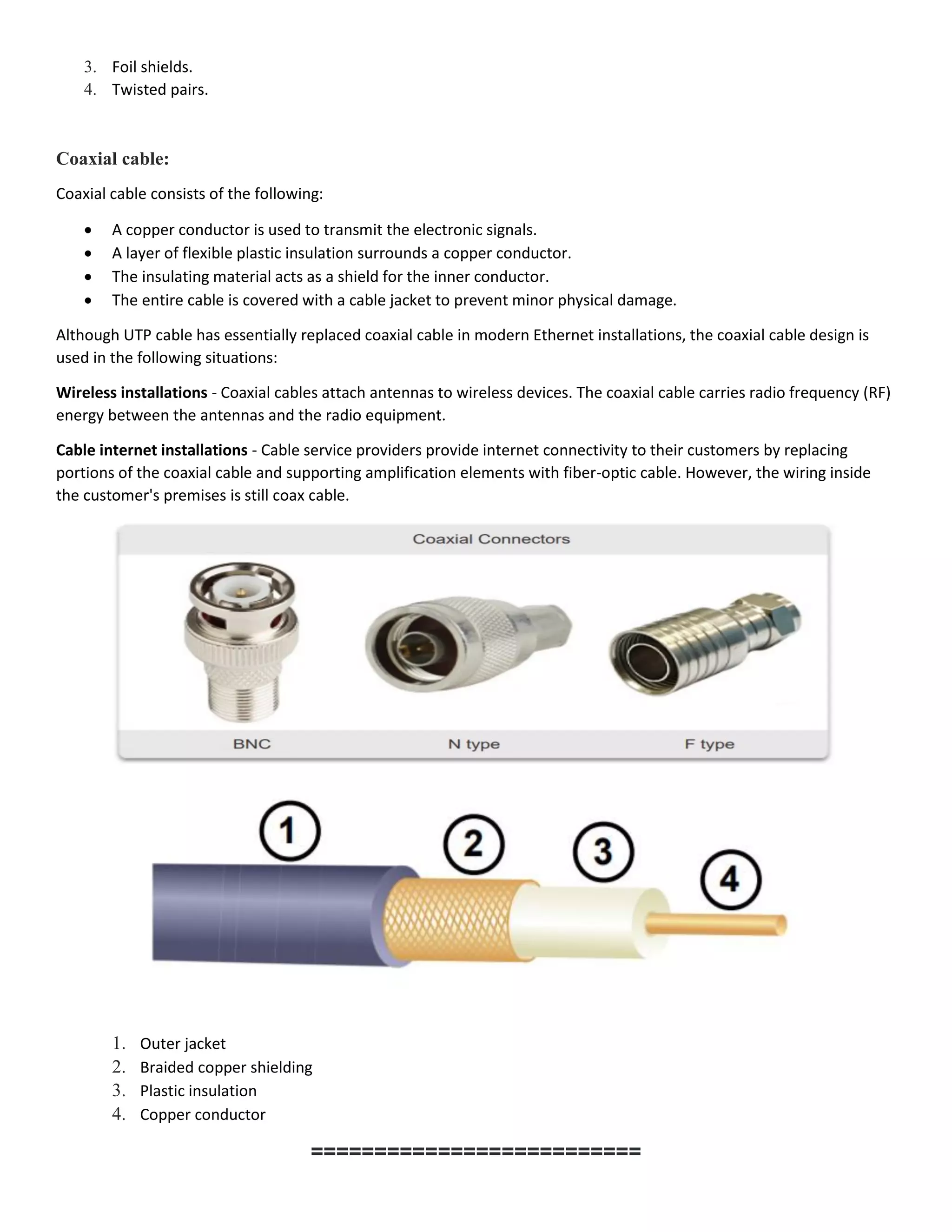 Network cables | PDF
