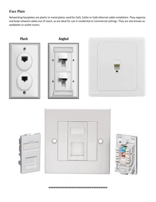 Network cables | PDF