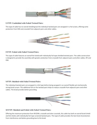 Network cables | PDF