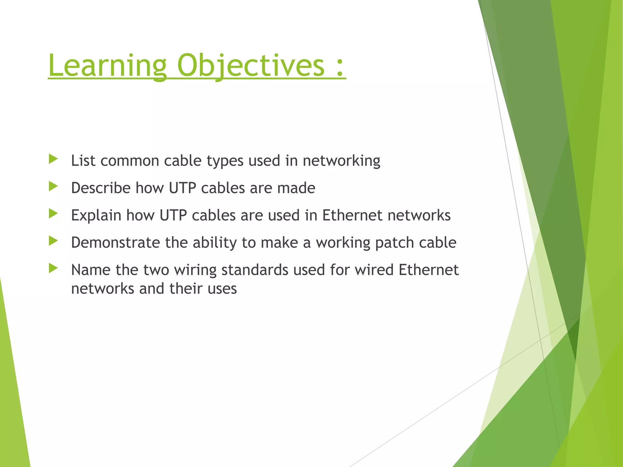 Network Cabling | PPT