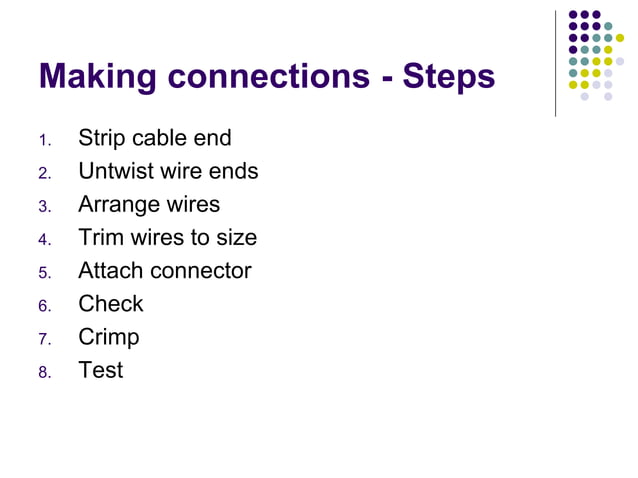 Understanding fundamentals of Network Cabling | PPT
