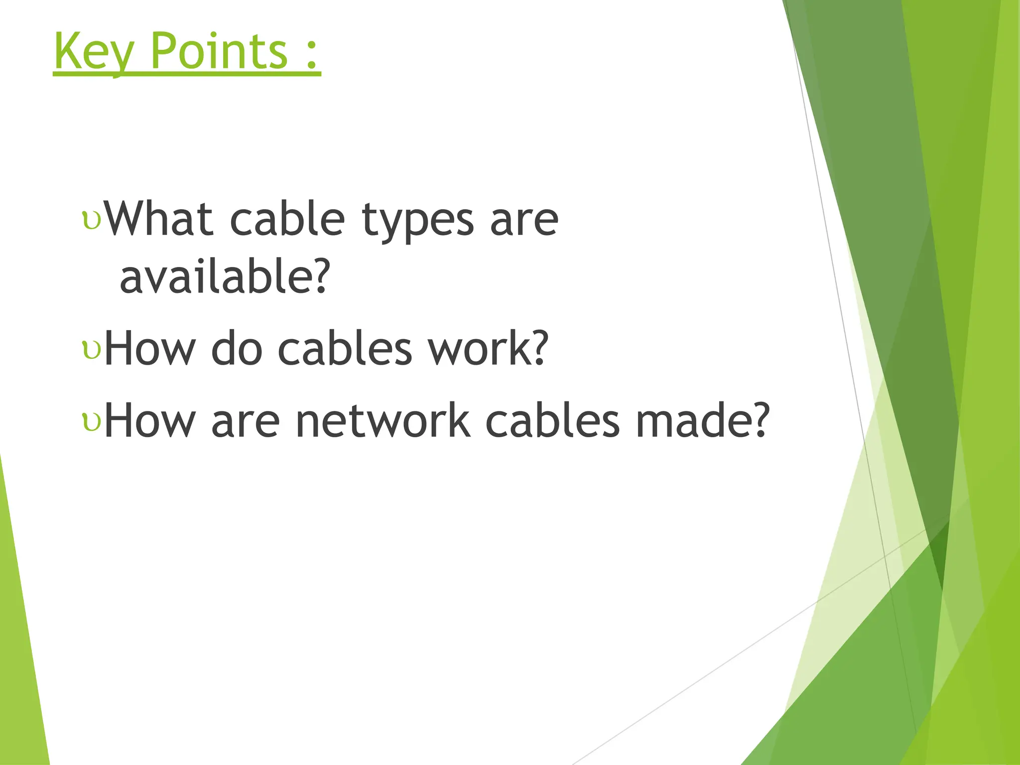 how to network Cabling - straight through and cross over cabling | PPT