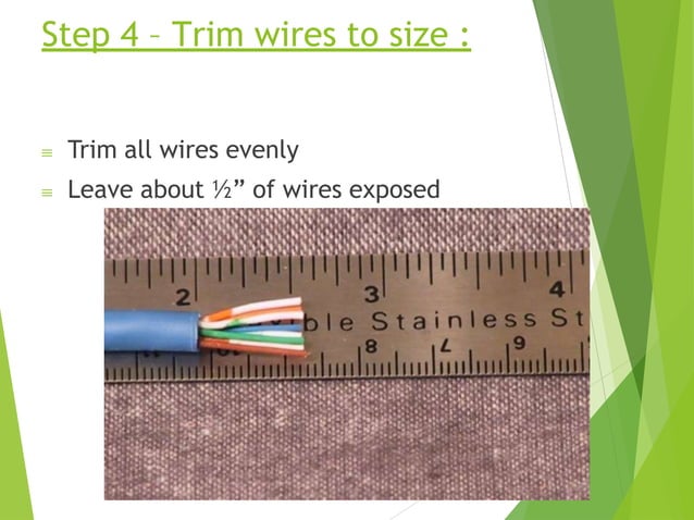 how to network Cabling - straight through and cross over cabling | PPT