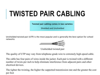Network cabling | PPTX