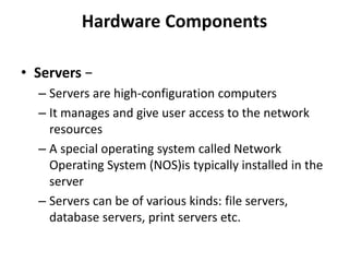 Network components | PPTX