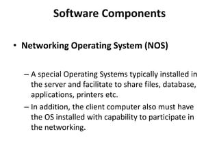 Network components | PPTX