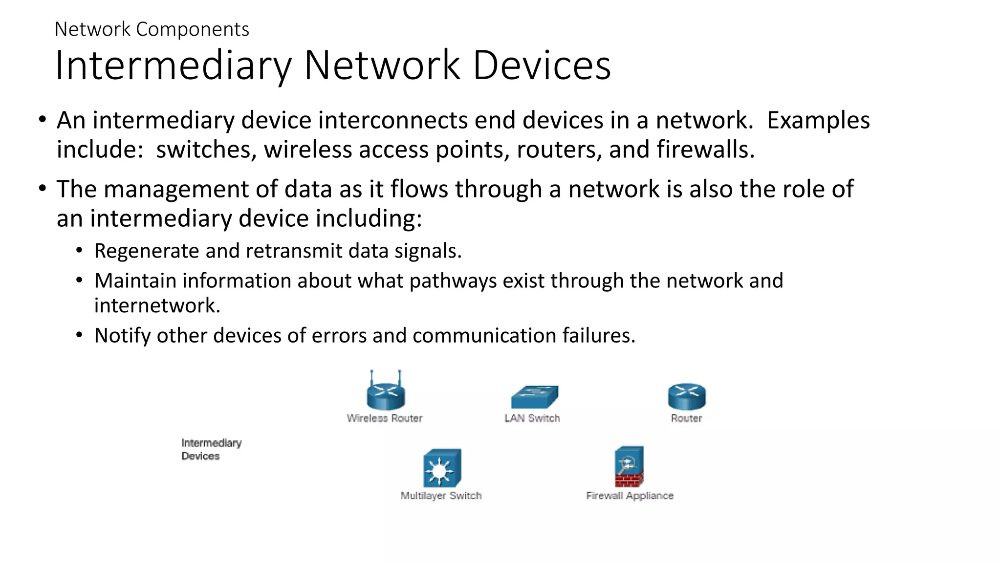 Network Components.pdf | Computer Networking | Computing