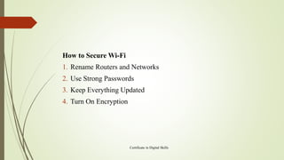 Network concepts and wi fi | PPT