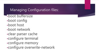 Network configuration and simulation | PPTX