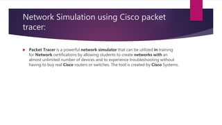 Network configuration and simulation | PPTX
