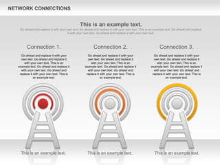 Cellular Network Diagram (for PowerPoint and Google Slides) | PPTX