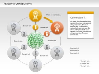 Cellular Network Diagram (for PowerPoint and Google Slides) | PPTX