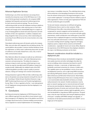 Microsoft Unified Communications - Network Considerations for Microsoft ...