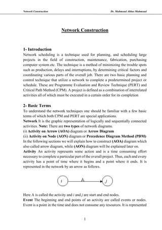 Network construction | PDF