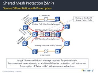 Network cost savings and service differentiation using priority driven ...