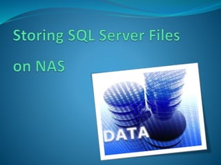 Network data storage | PPT
