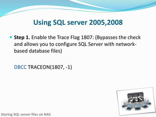 Network data storage | PPT