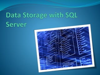 Network data storage | PPT