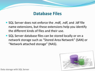 Network data storage | PPT