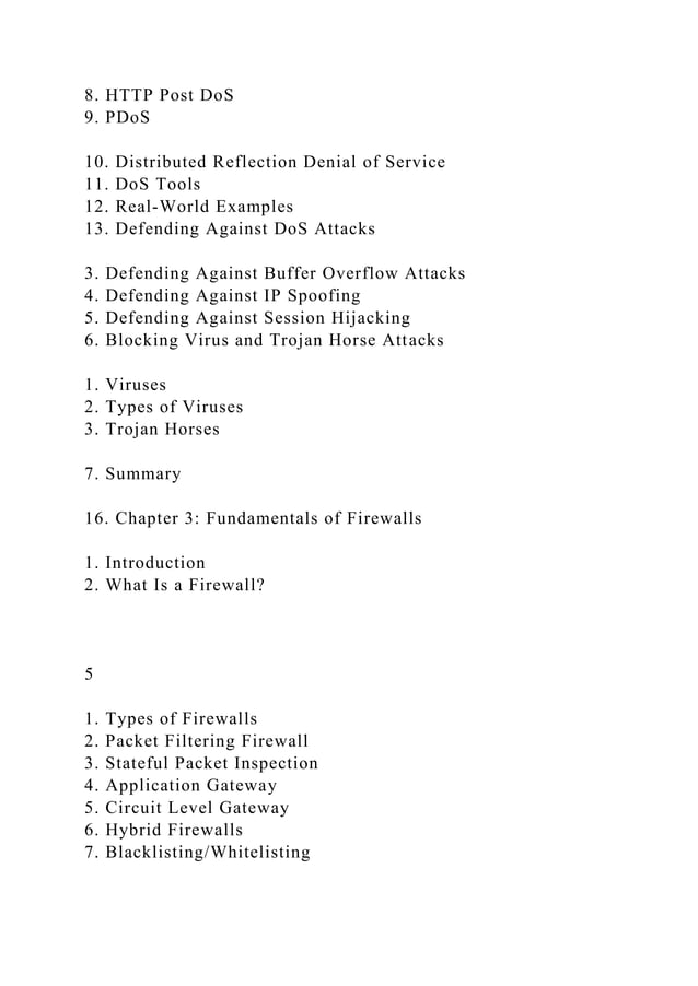 Network Defense And Countermeasures By Chuck Easttom Docx