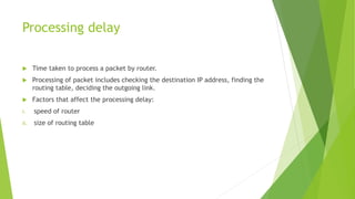 Network delay | PPTX