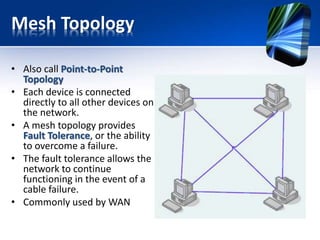 Network design - Topology | PPTX