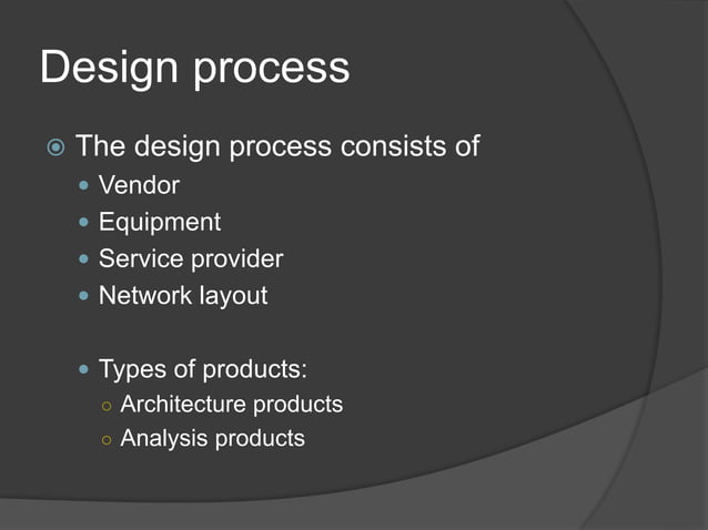 Network design | PPTX | Computer Networking | Computing